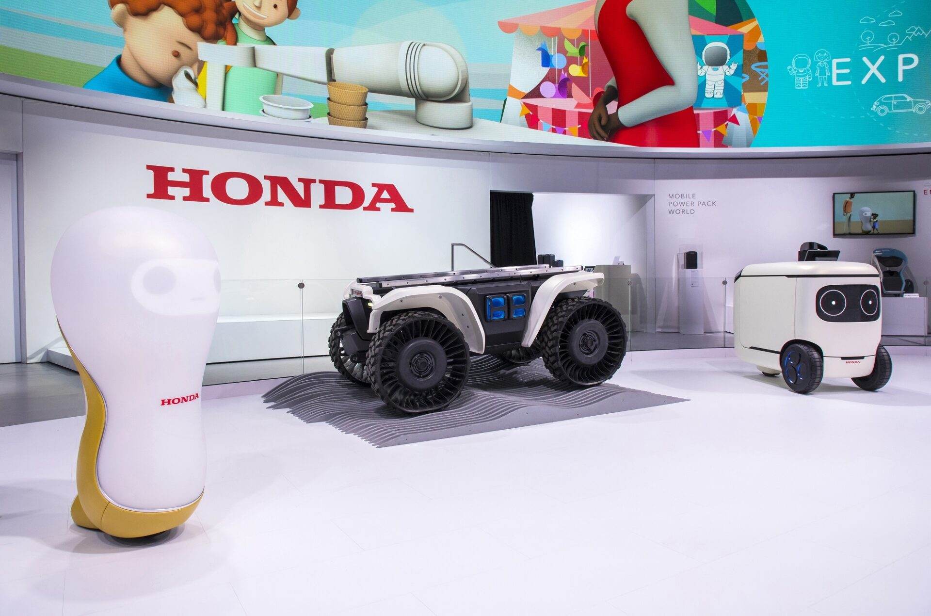 Honda, CES 2018'de "3E Robotic Concept"ini Tanıttı